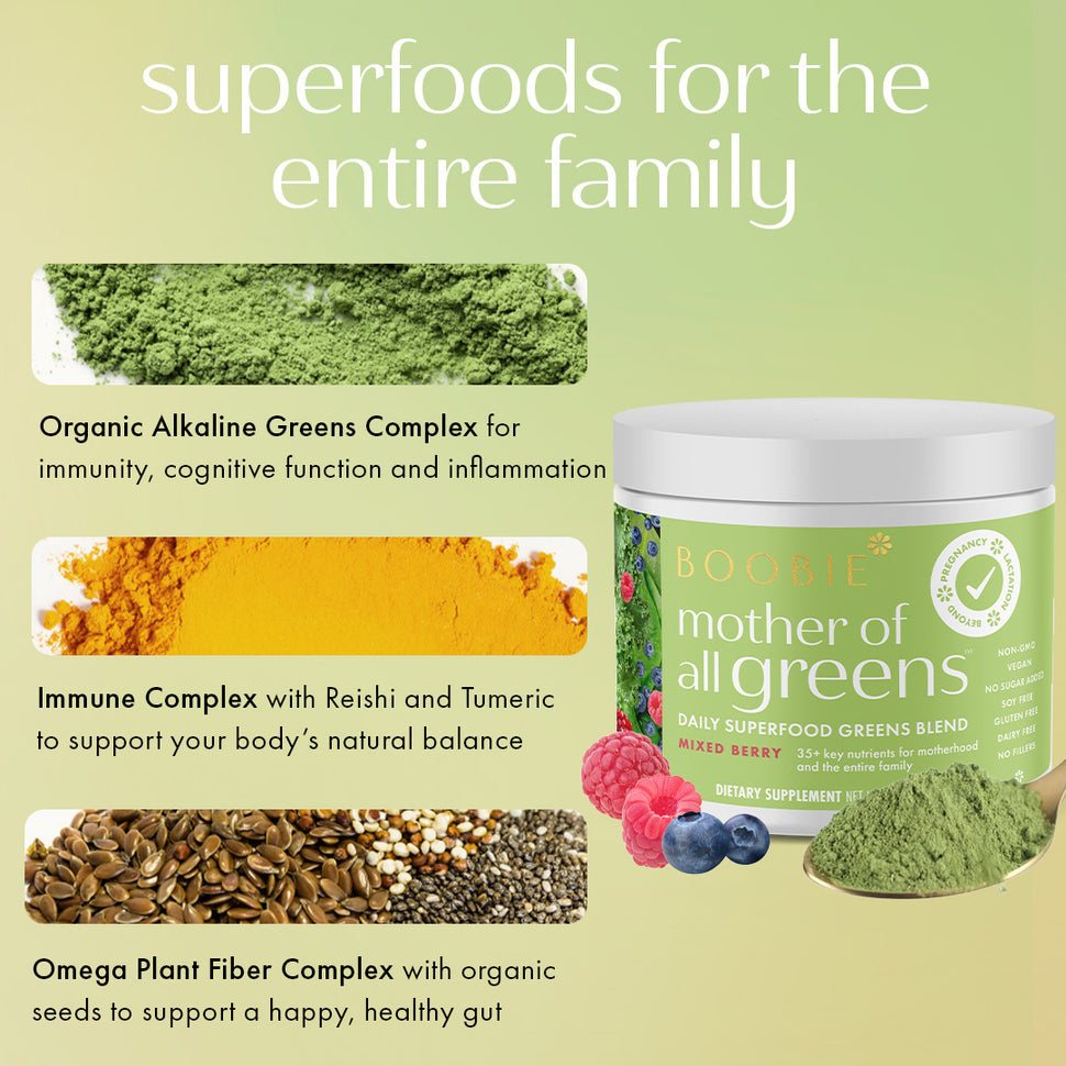 Daily Superfood Greens Blend | Boobie Superfoods – Boobie*