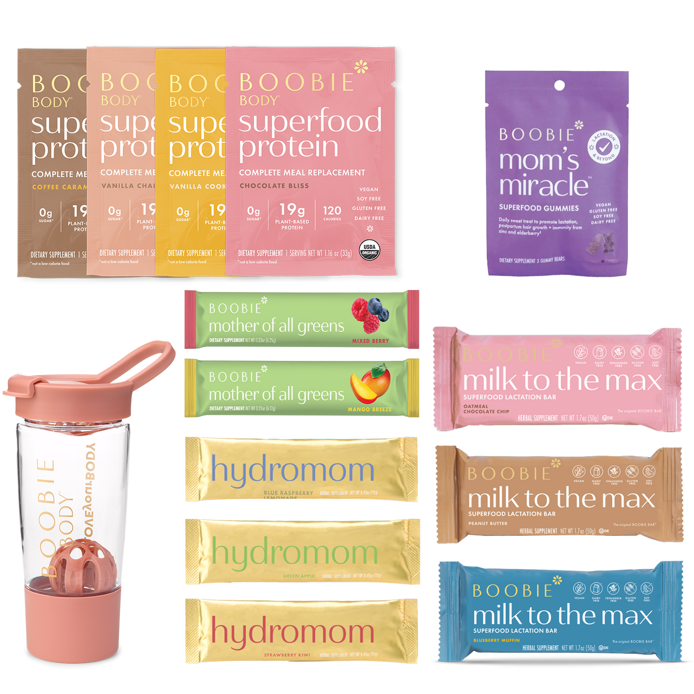 Lactation Bars & Breastfeeding Snacks | BOOBIE* Superfoods – Boobie*