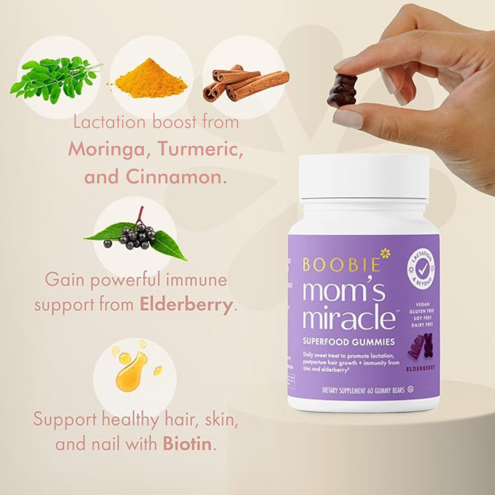 Breastfeeding Supplement Gummies | Boobie Superfoods – Boobie*